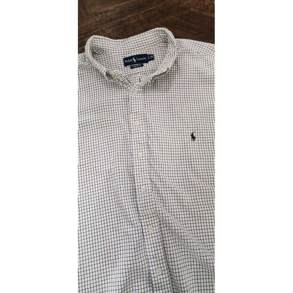Polo Ralph Lauren | Shirts | Polo Ralph Lauren Button Down Shirt 3xb 3xl Xxxl 3x Big Light ...